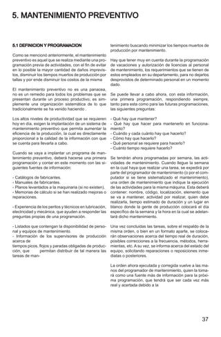 Manual de mantenimiento nuemero 1 | PDF