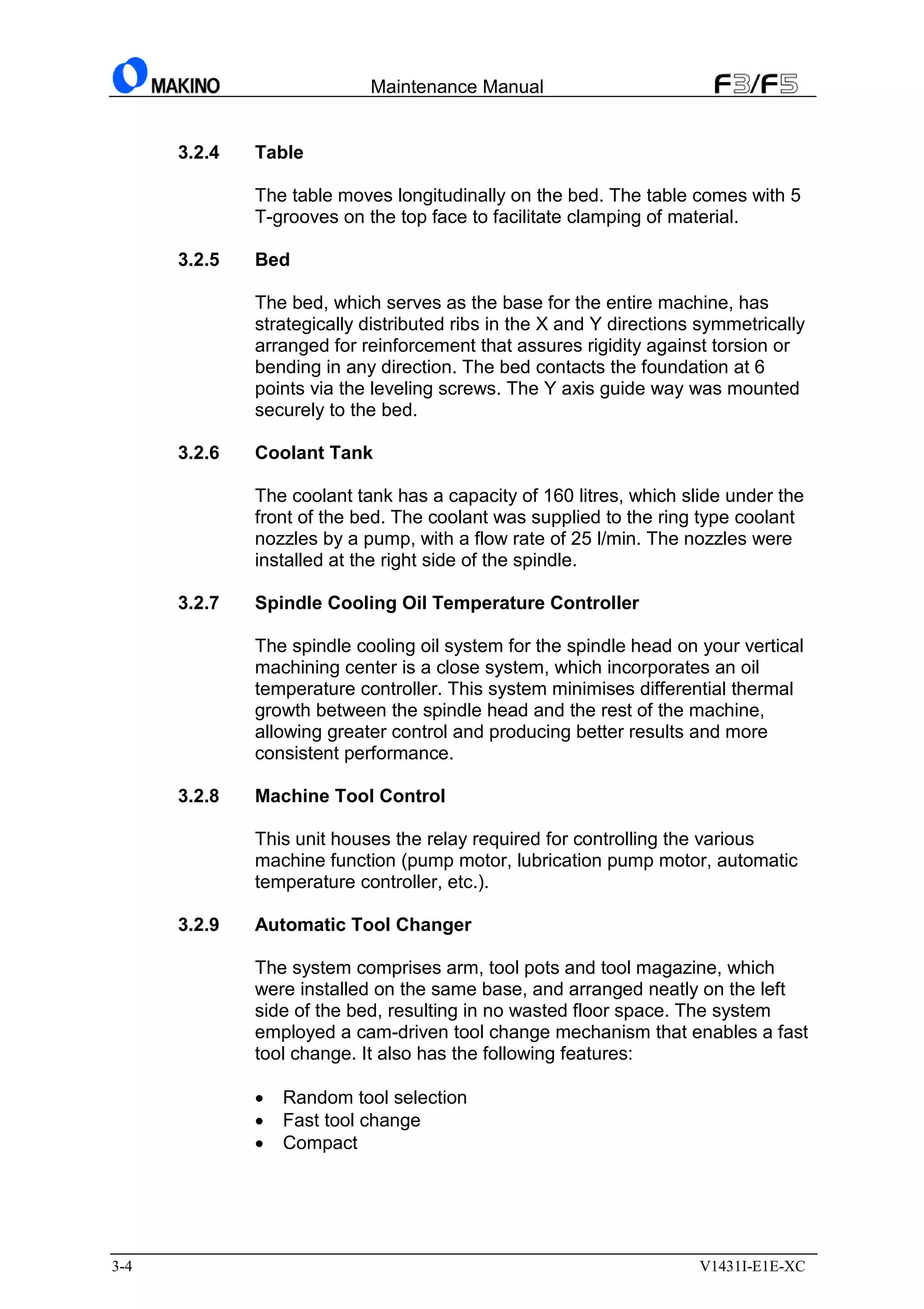 Manual de mantenimiento f3 f5 v1431 i-e1e-xc | PDF