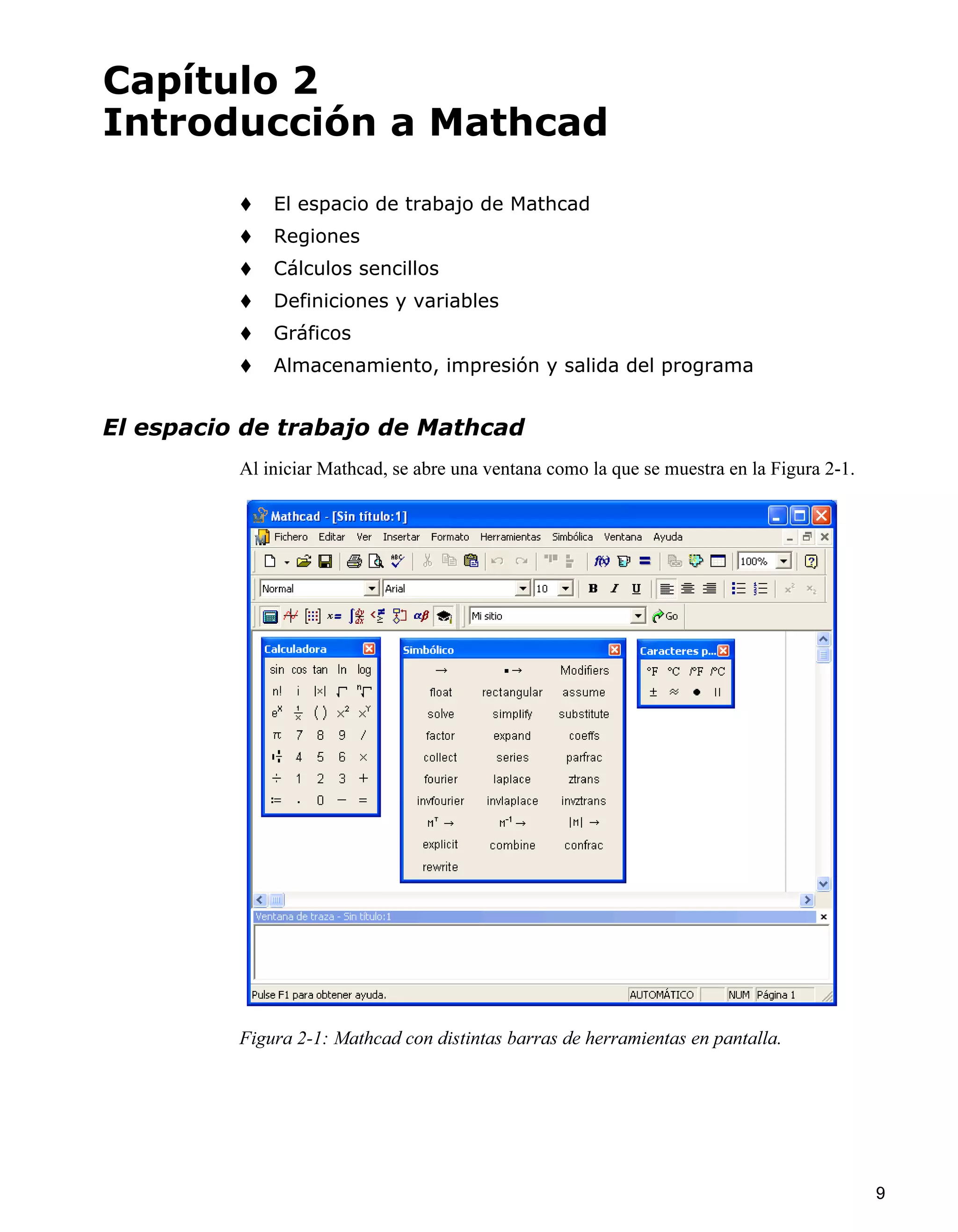 Manual de mathcad 14 en español | PDF
