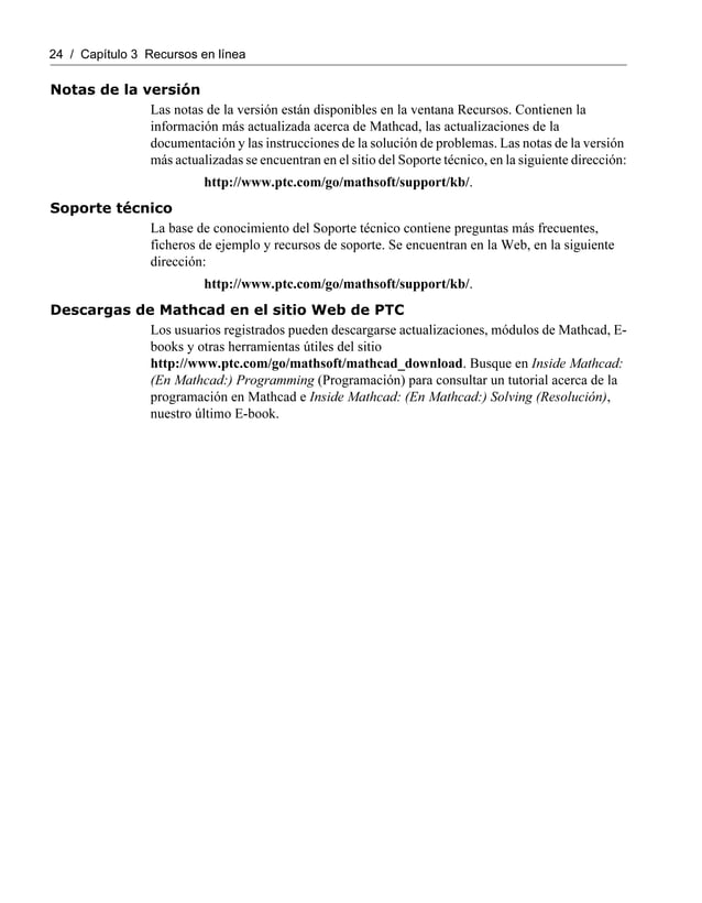 Manual de mathcad 14 en español | PDF