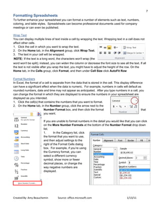 Manual de microsoft excel 2010 | PDF