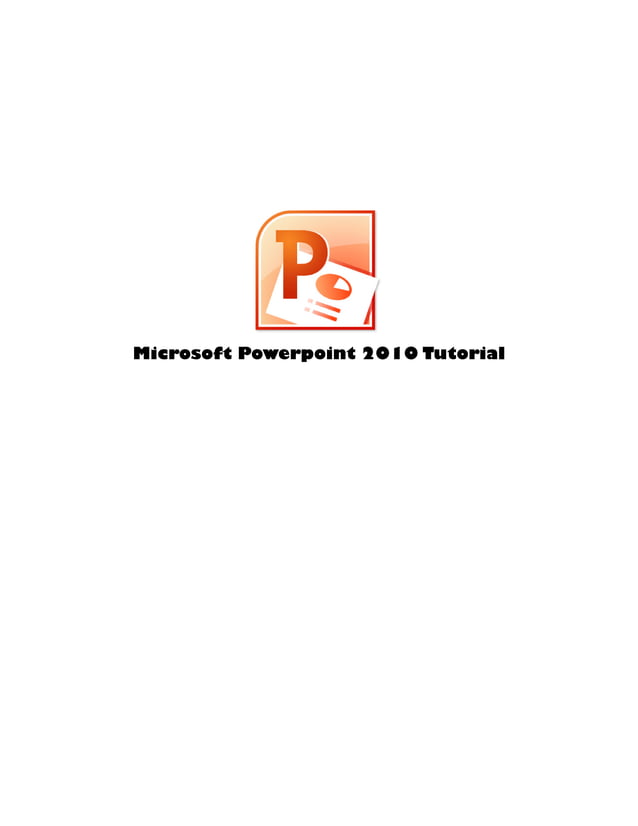 Manual de microsoft power point 2010 | PDF
