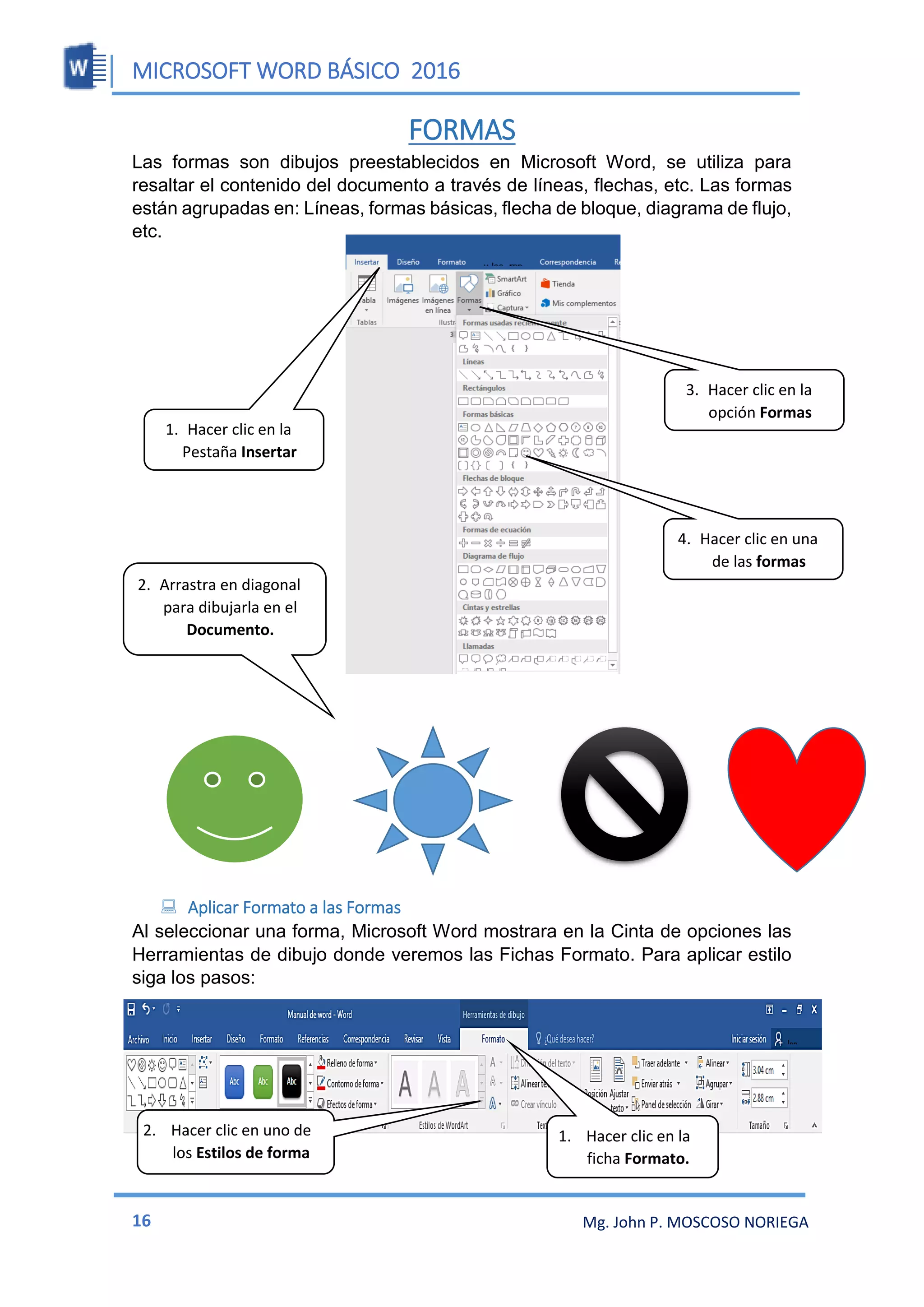 Manual de microsoft word 2016 | PDF