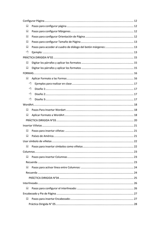 Manual de microsoft word 2016 | PDF
