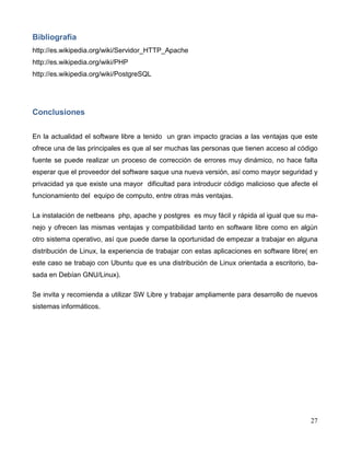 Manual De Netbeans Y Postgres | PDF