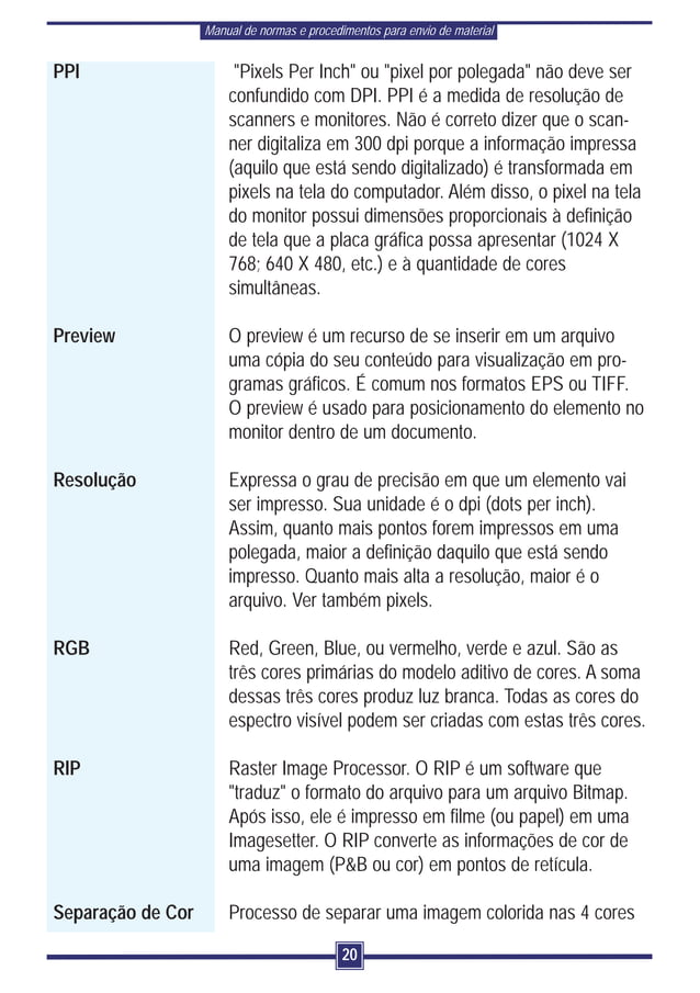 Manual de Normas e Procedimentos | PDF