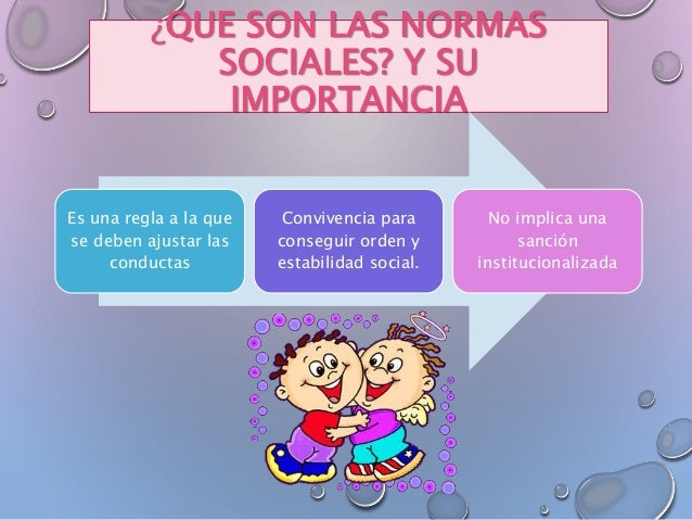 Manual de normas sociales