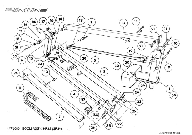 Manual de partes Nifty HR12 | PDF