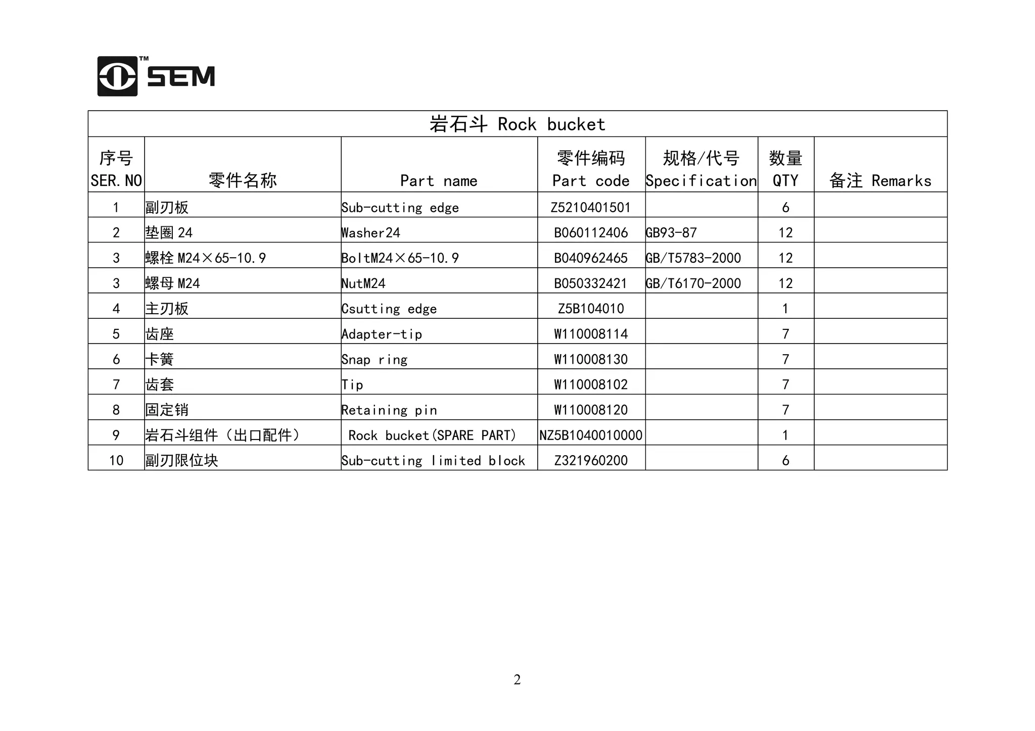 Manual de Partes SEM656D.pdf