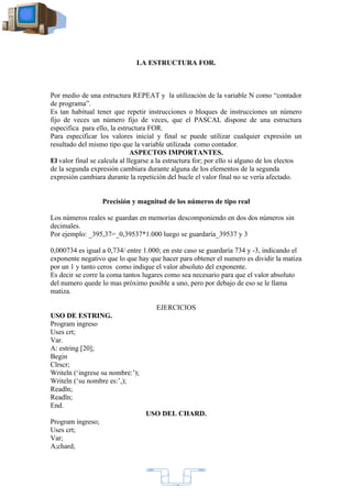 Manual De Pascal | DOC