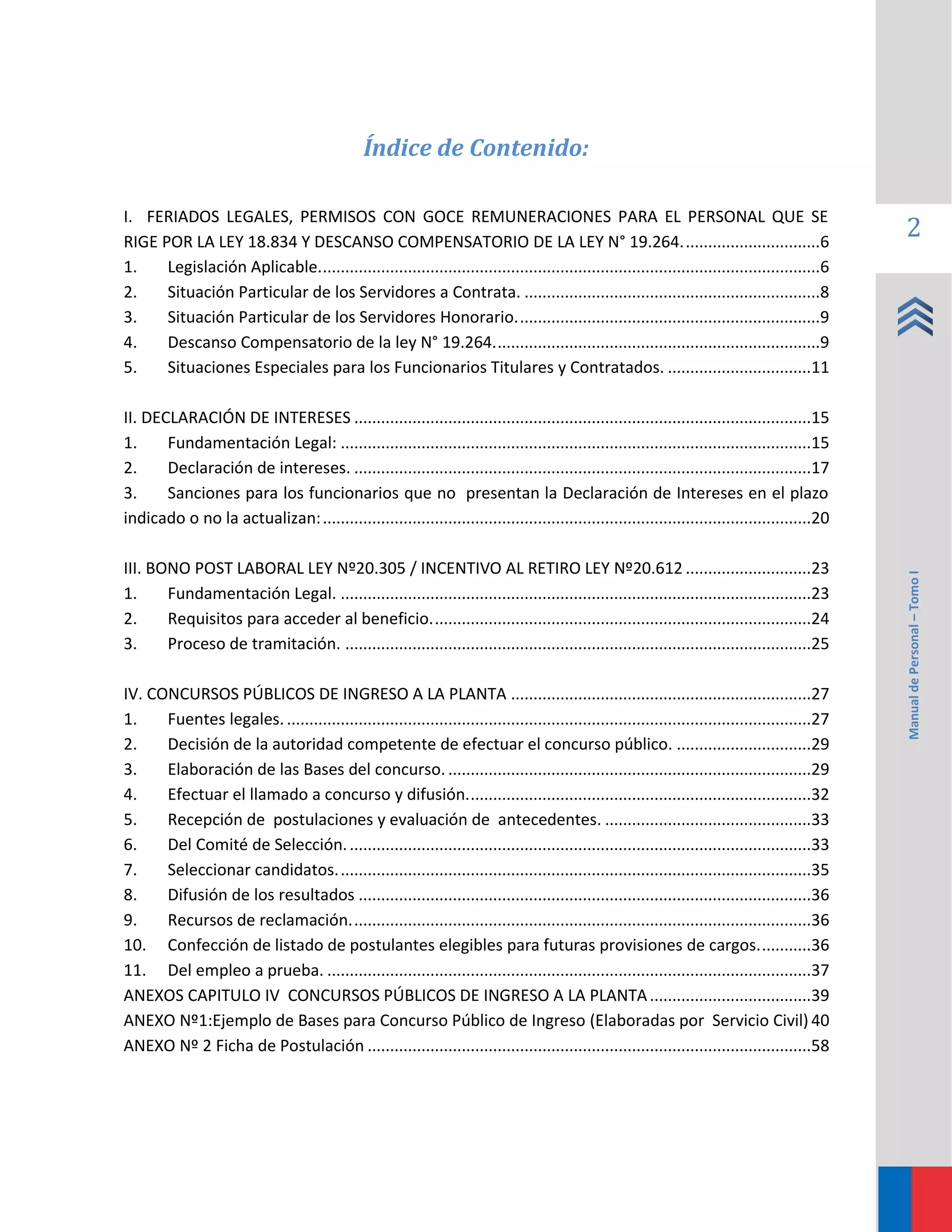 Manual de personal tomo i | DOCX