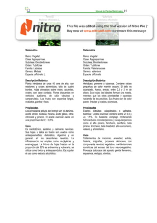 Manual de plantas medicinales | PDF
