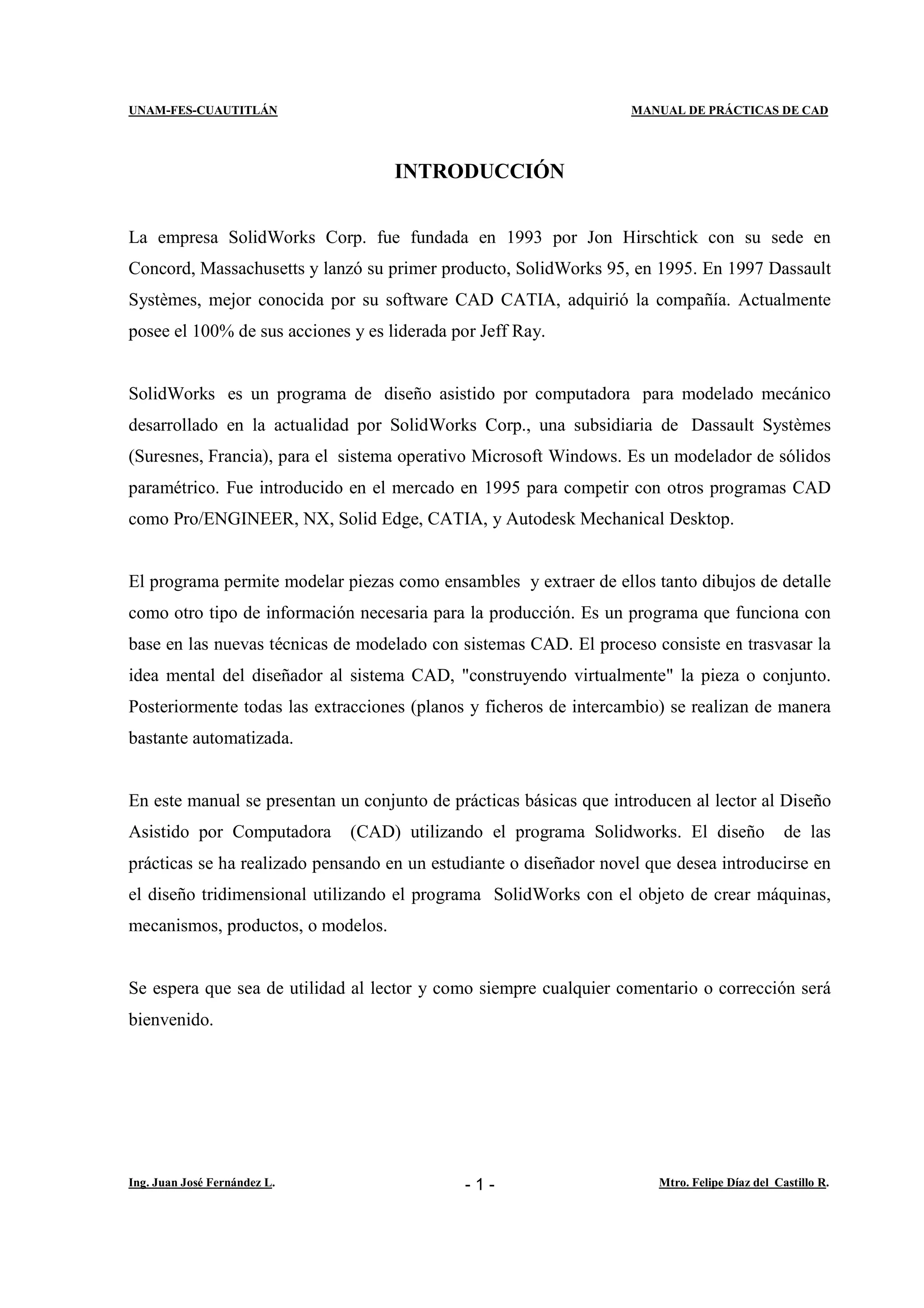 Manual de practicas de solidworks | PDF | 3-D Graphics | Computer ...
