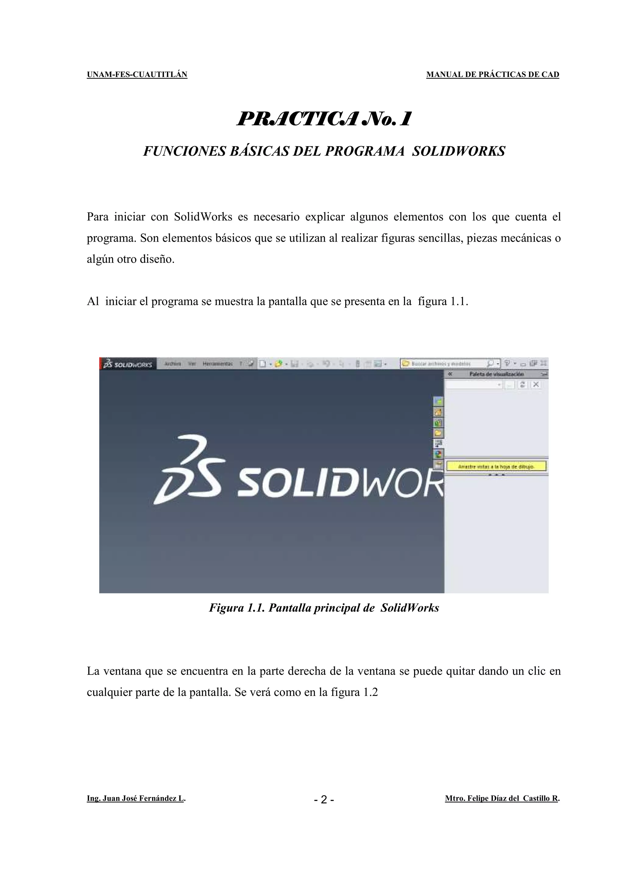 Manual de practicas de solidworks | PDF | 3-D Graphics | Computer ...