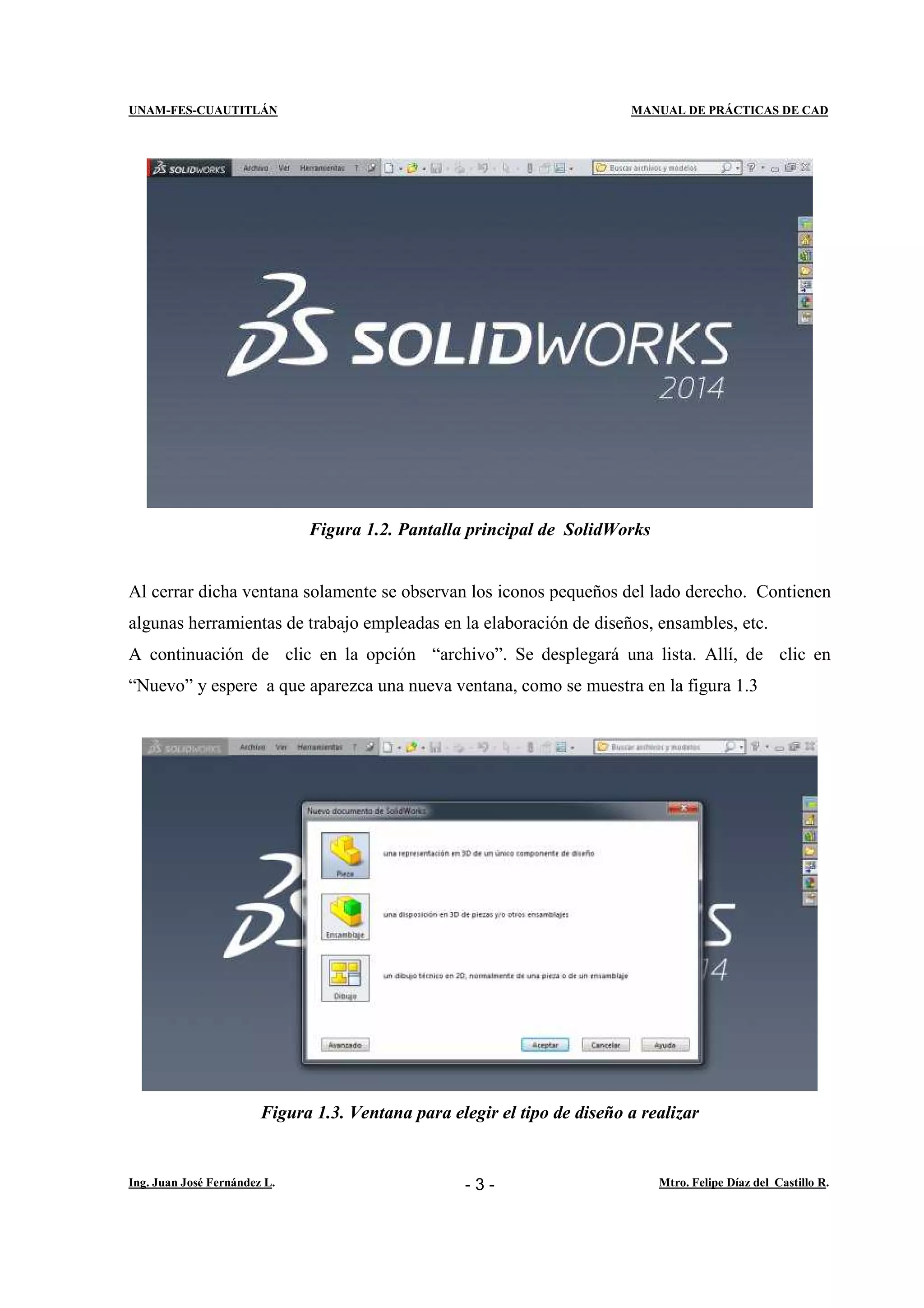 Manual de practicas de solidworks | PDF | 3-D Graphics | Computer ...