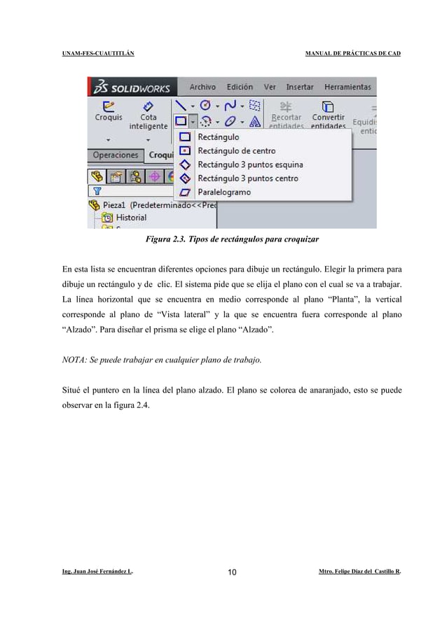Manual de practicas de solidworks | PDF | 3-D Graphics | Computer ...