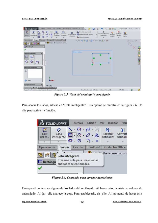 Manual de practicas de solidworks | PDF | 3-D Graphics | Computer ...