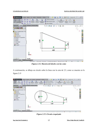 Manual de practicas de solidworks | PDF