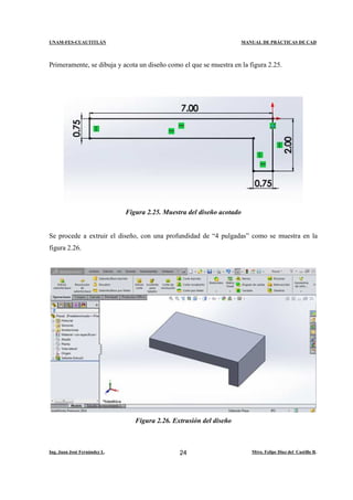 Manual de practicas de solidworks | PDF