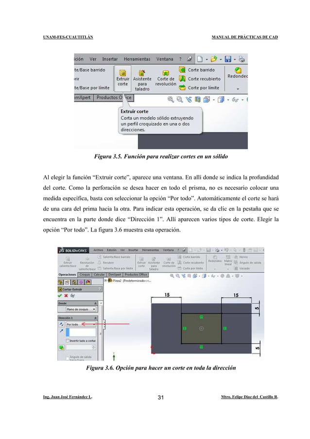 Manual de practicas de solidworks | PDF | 3-D Graphics | Computer ...
