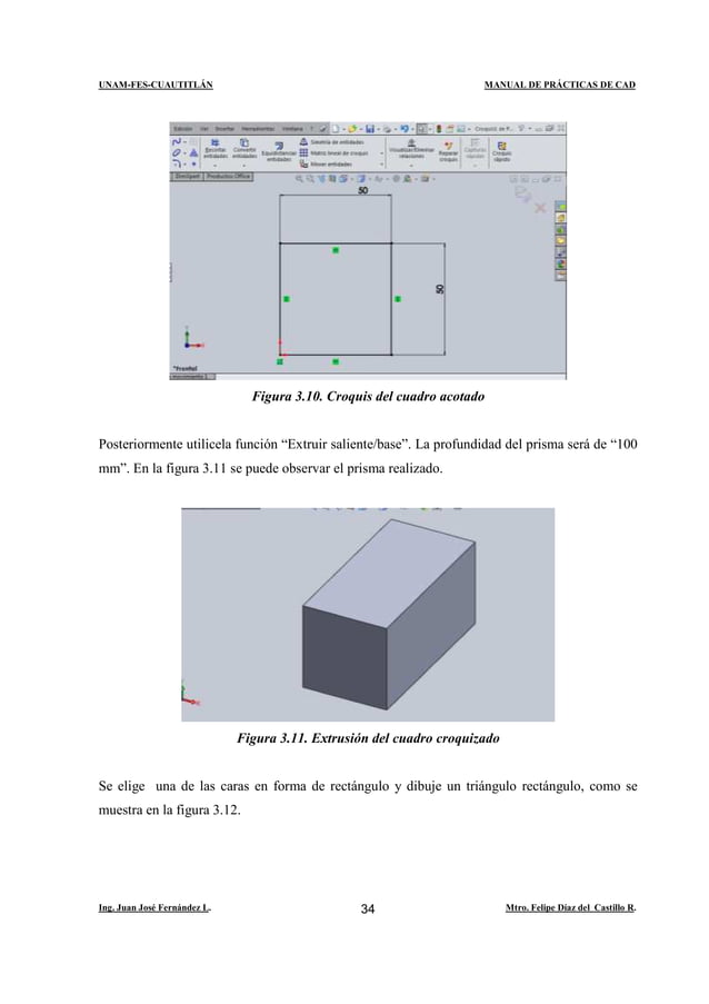 Manual de practicas de solidworks | PDF | 3-D Graphics | Computer ...