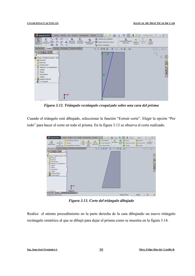 Manual de practicas de solidworks | PDF | 3-D Graphics | Computer ...