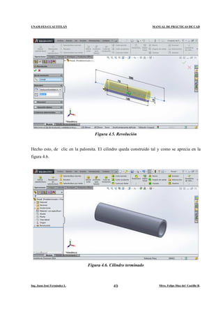 Manual de practicas de solidworks | PDF
