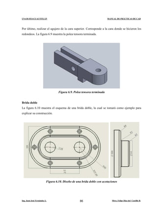 Manual de practicas de solidworks | PDF