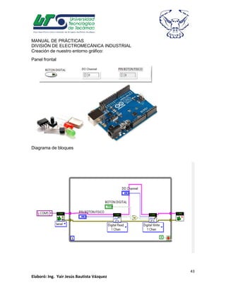 Manual de prácticas labview arduino | PDF