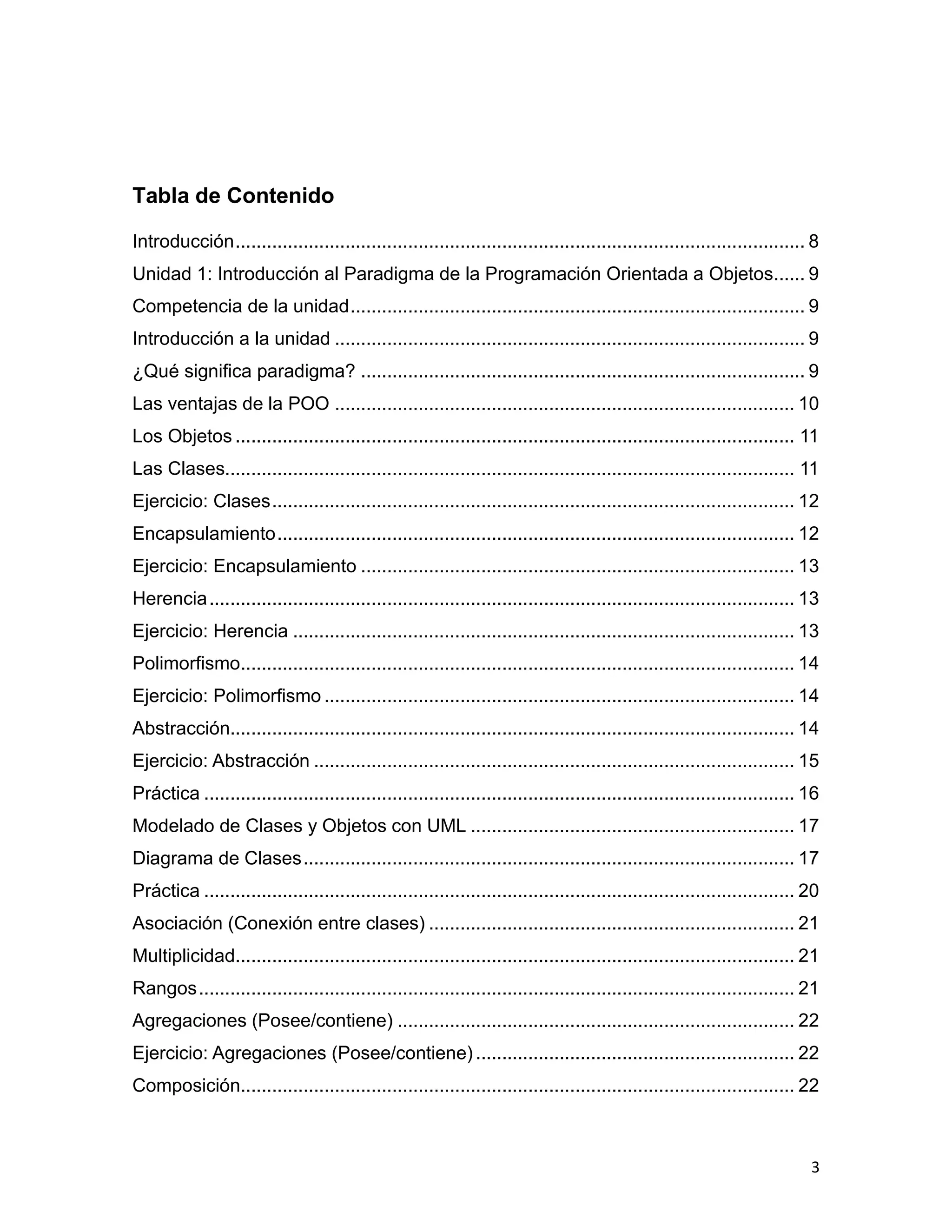 Manual de prácticas y antología para POO | PDF | Descarga Gratuita