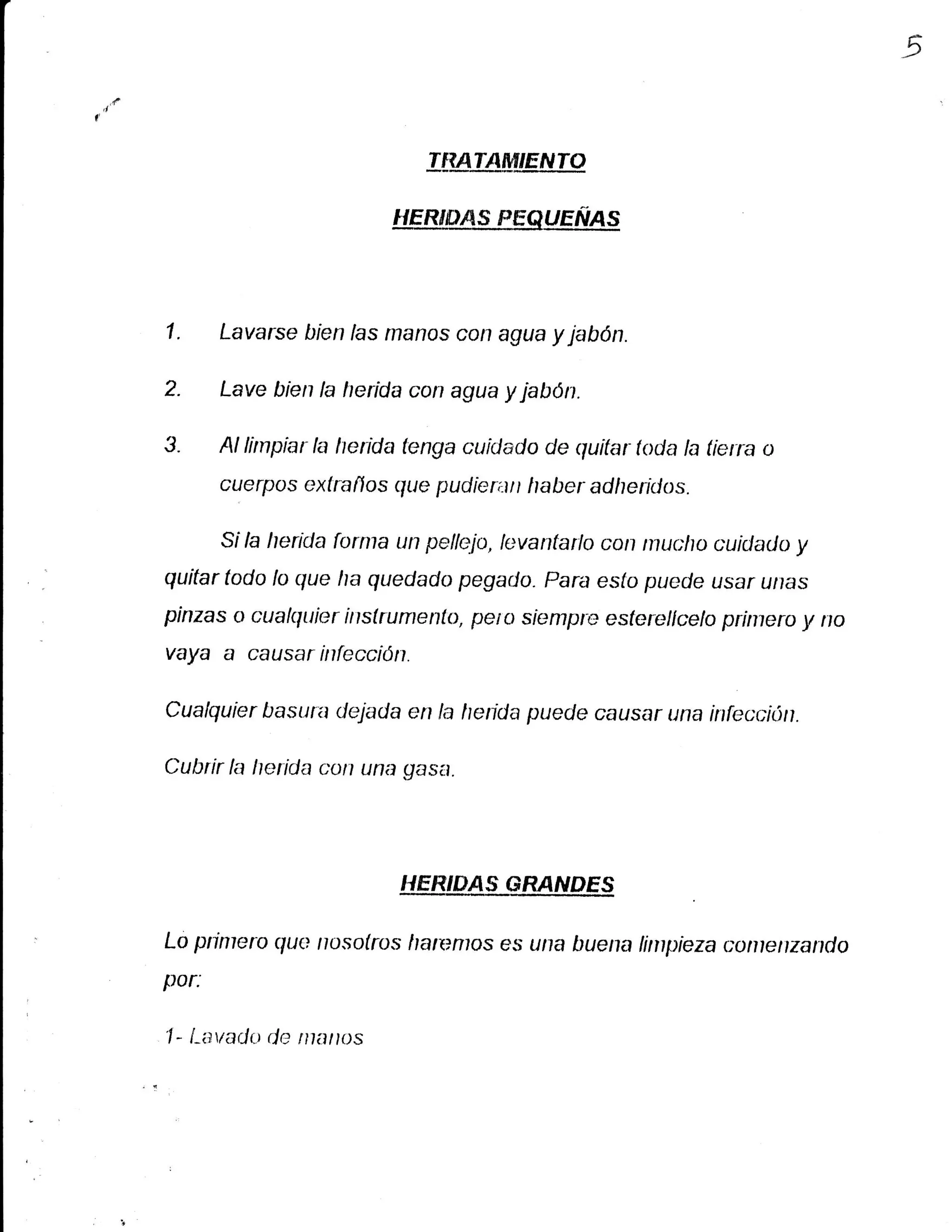 Manual de primeros auxilios basico | PDF