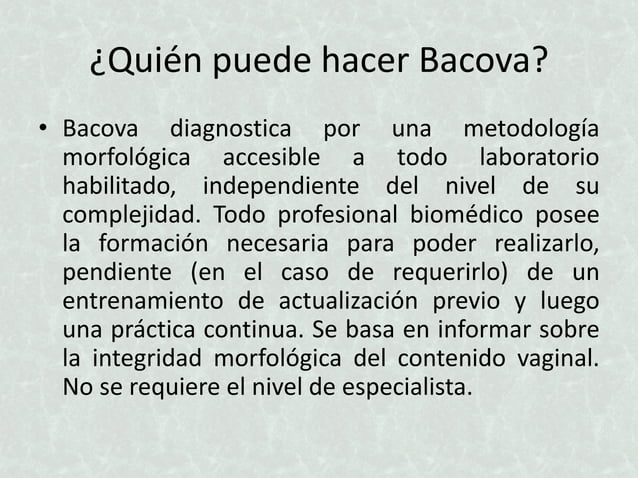 Manual de procedimiento bacova | PDF
