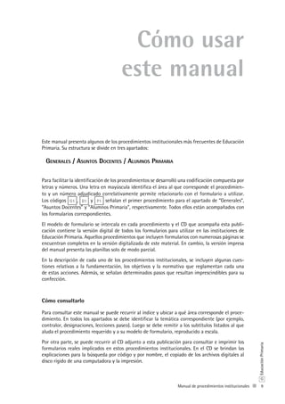 Manual de Procedimientos del Nivel Primario | PDF