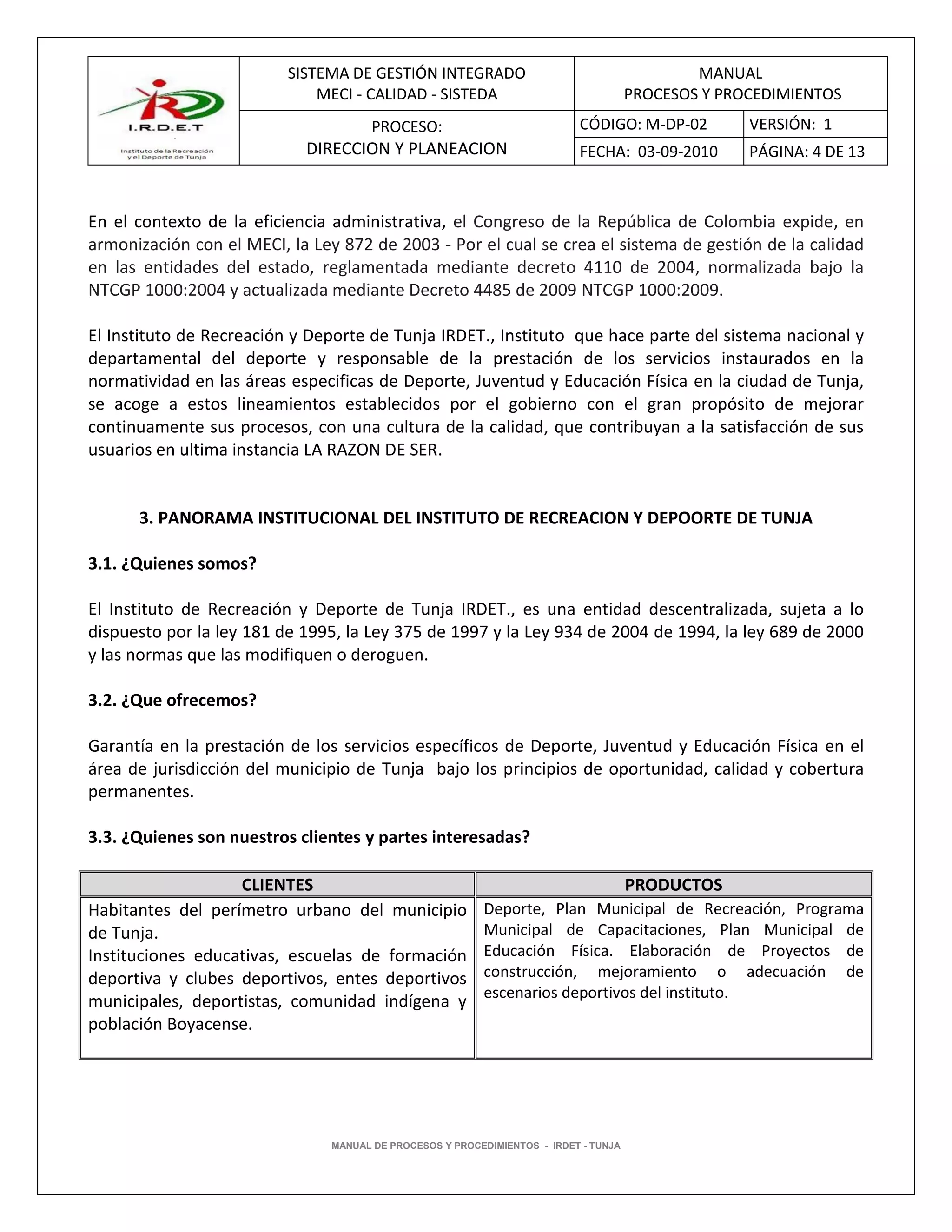 Manual de procesos y procedimientos | PDF