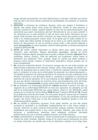 Manual de psicoeducación para el trastorno bipolar | PDF