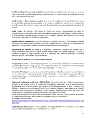 Manual de recall | PDF