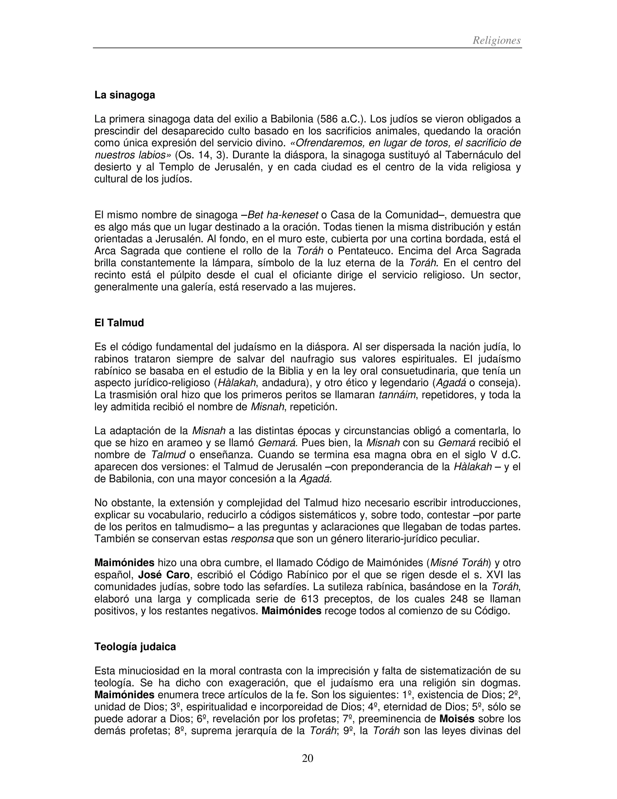 Manual de religiones | PDF