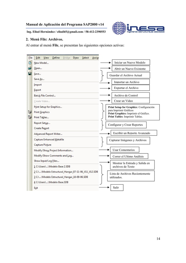 MANUAL SAP 2000 2010 | PDF