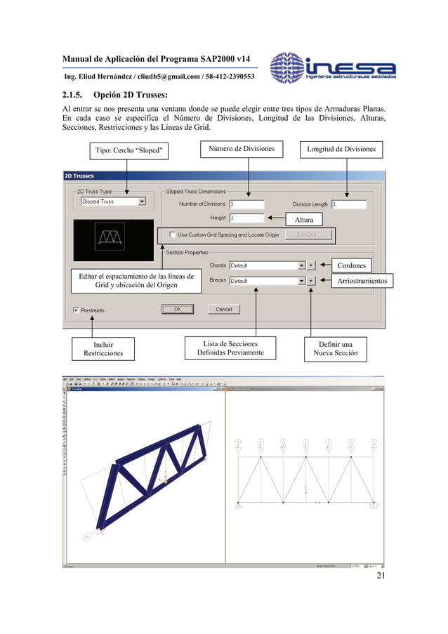 Manual de sap2000 v14 marzo 2010 (parte a) | PDF