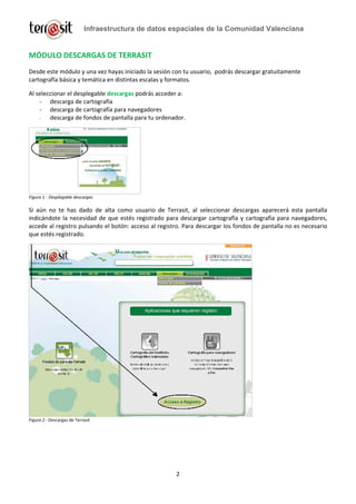 Manual descargas Terrasit | PDF
