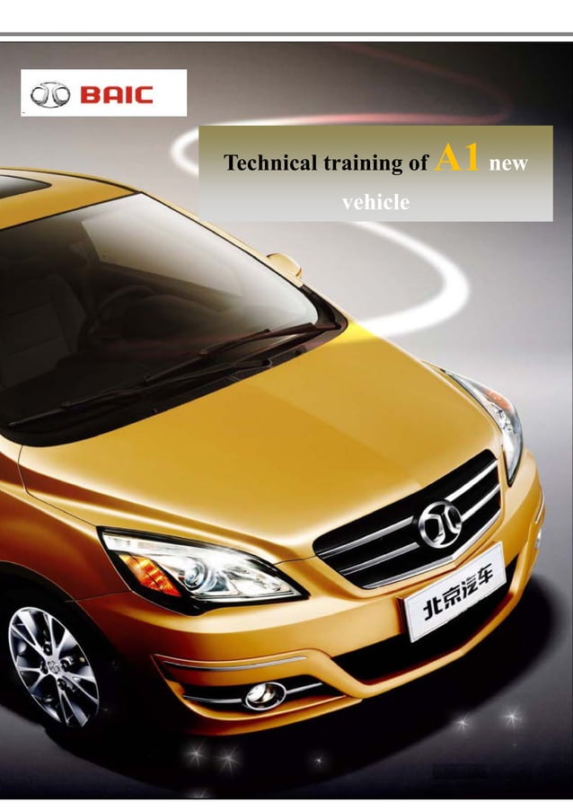 Manual de servicio serie a1 de baic | PDF