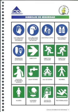 Manual de simbolos de seguridad y codigo colores | PDF