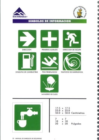 Manual de simbolos de seguridad y codigo colores | PDF