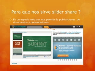 Manual de slider share | PDF