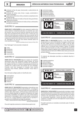 MANUAL DE SOBREVIVÊNCIA ENEM - manual do candidato | PDF