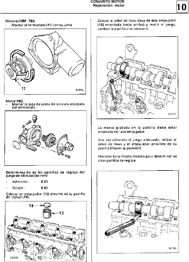 Manual despiece motor fiat diesel