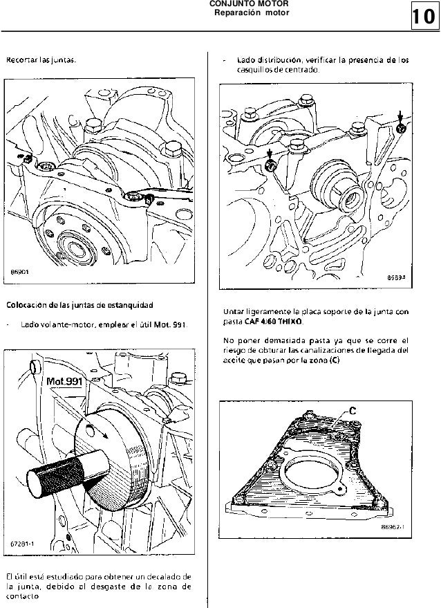 Manual despiece motor fiat diesel