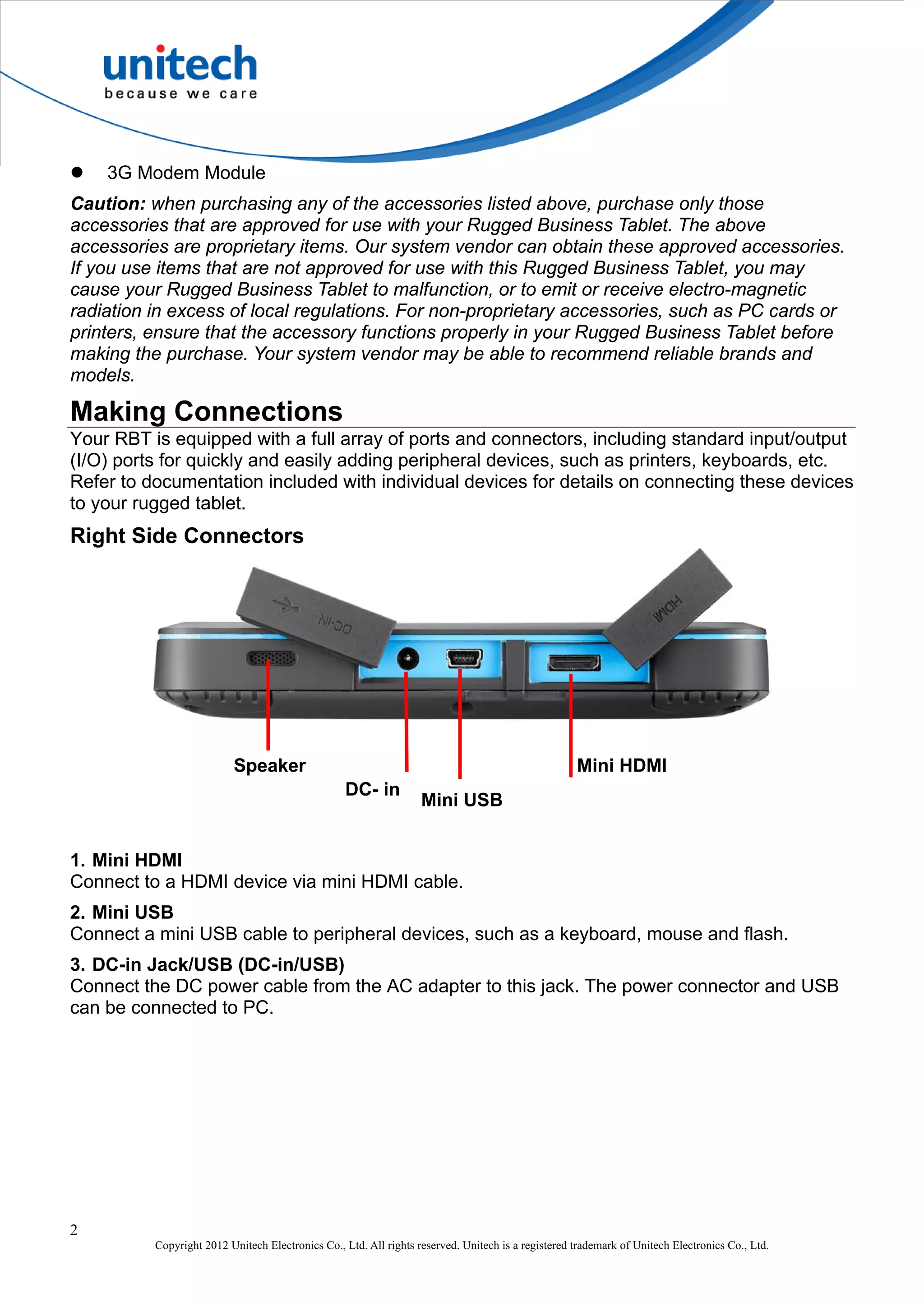 Manual de table tb100 unitech | PDF
