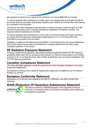 Manual de table tb100 unitech | PDF