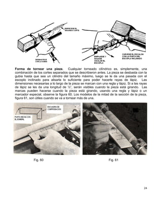 Manual de torneado de piezas | PDF
